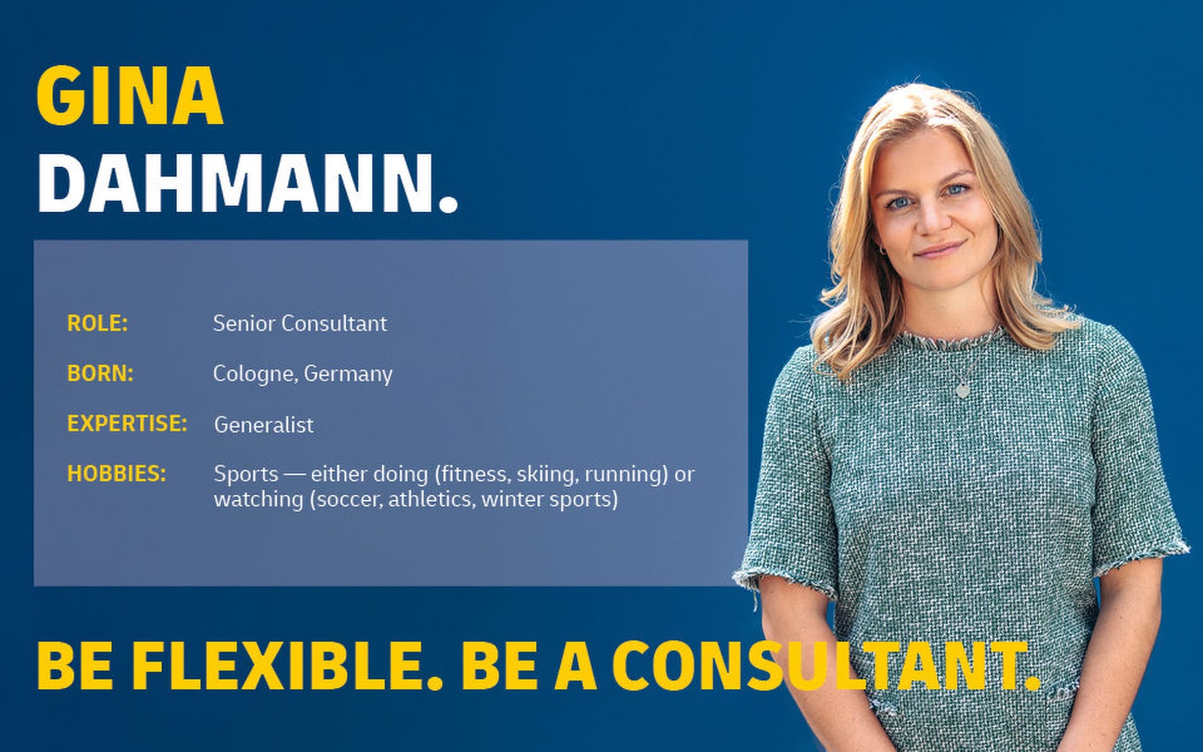 Senior Consultant Gina on Exploring a Career in Consulting - DHL Consulting